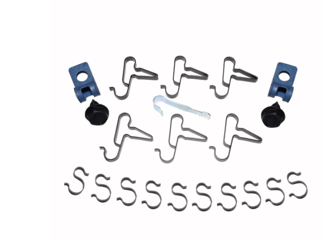 Fuel Line Clip Kit 66-70 B Body with 3/8 and 1/4 return 21 pc ...