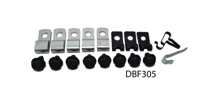 Fuel Line Clip Kit 71-74 B Body with 3/8 and 1/4 return 18pc ...