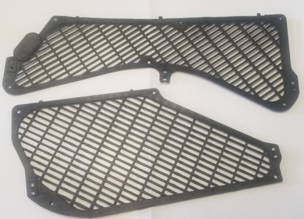 Cowl Vent Screens, 71-74 B-Body Charger, Roadrunner, GTX, Satellite ...