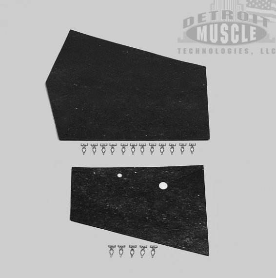 Fender Splash Shield Kit 71-72 B-Body | Roseville Moparts