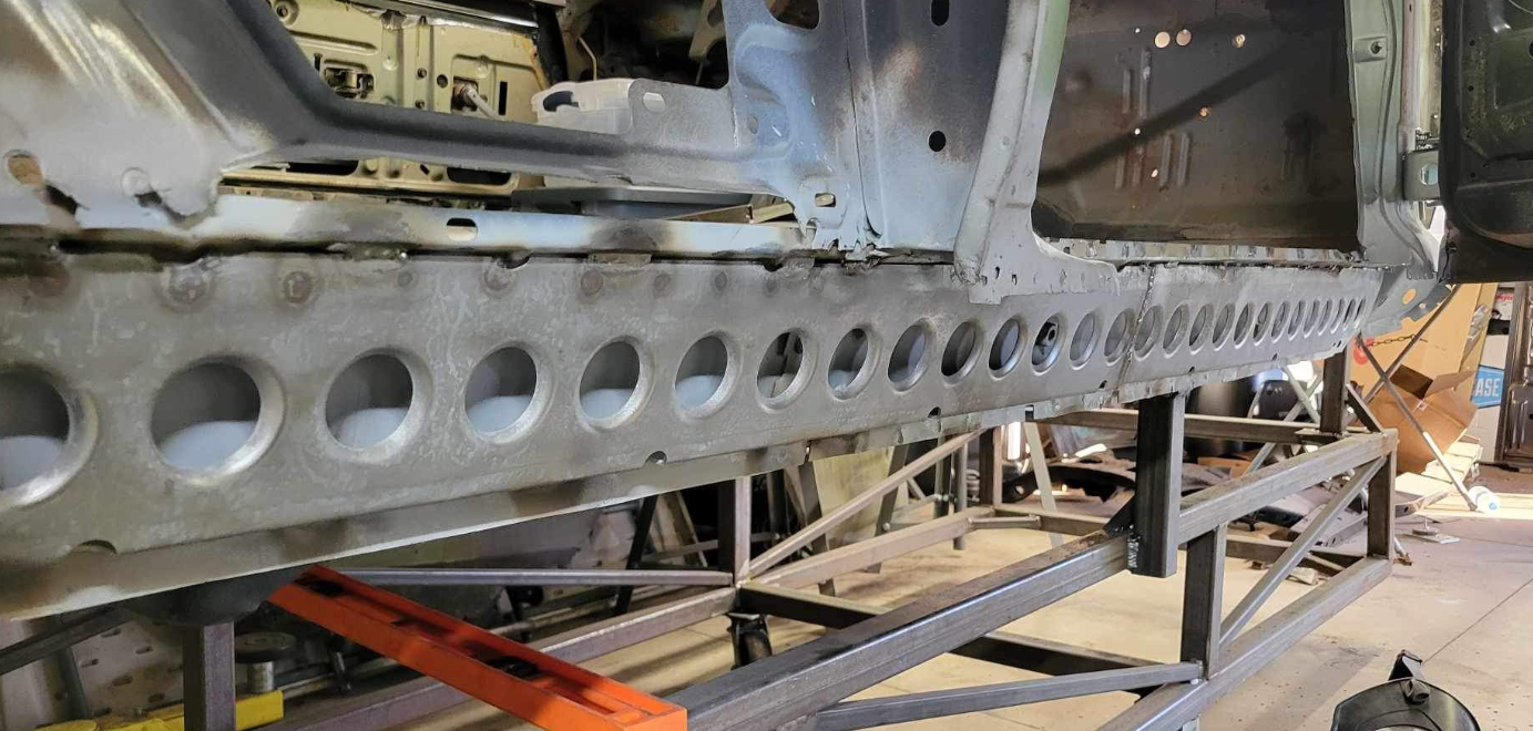 Inner Rocker Sill Brace Set 66-70 B-Body | Roseville Moparts