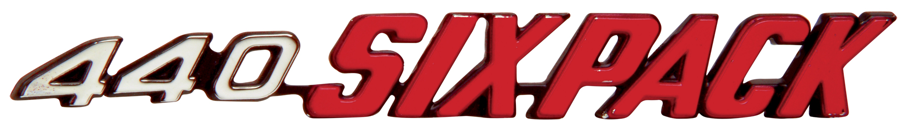 Shaker Hood 440 Sixpack Nameplate Left 70-71 Challenger | Roseville Moparts
