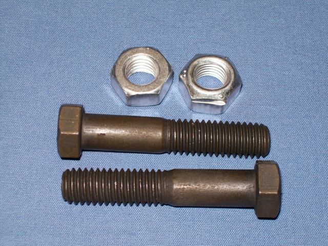 70-74 B/E-Body Front Shock lower Bolts and Nuts | Roseville Moparts